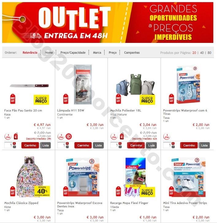 Novos Saldos e Outlet CONTINENTE agora com descontos até 80% - Blog 200 ...